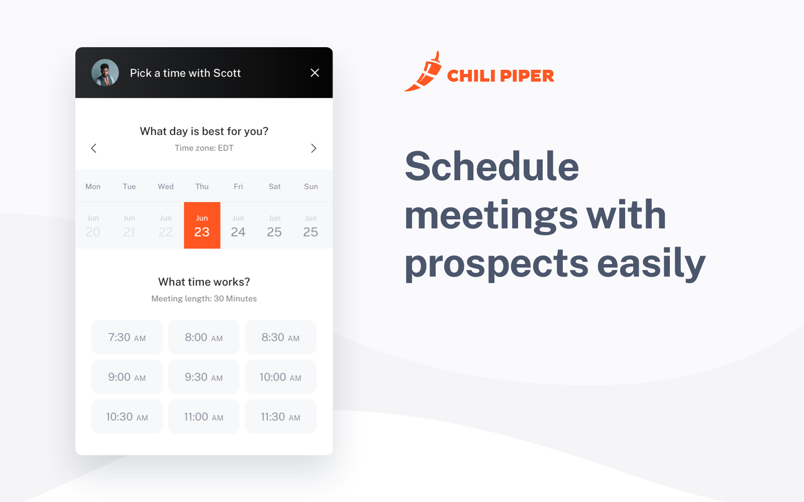 Chili Piper | App Store | Intercom