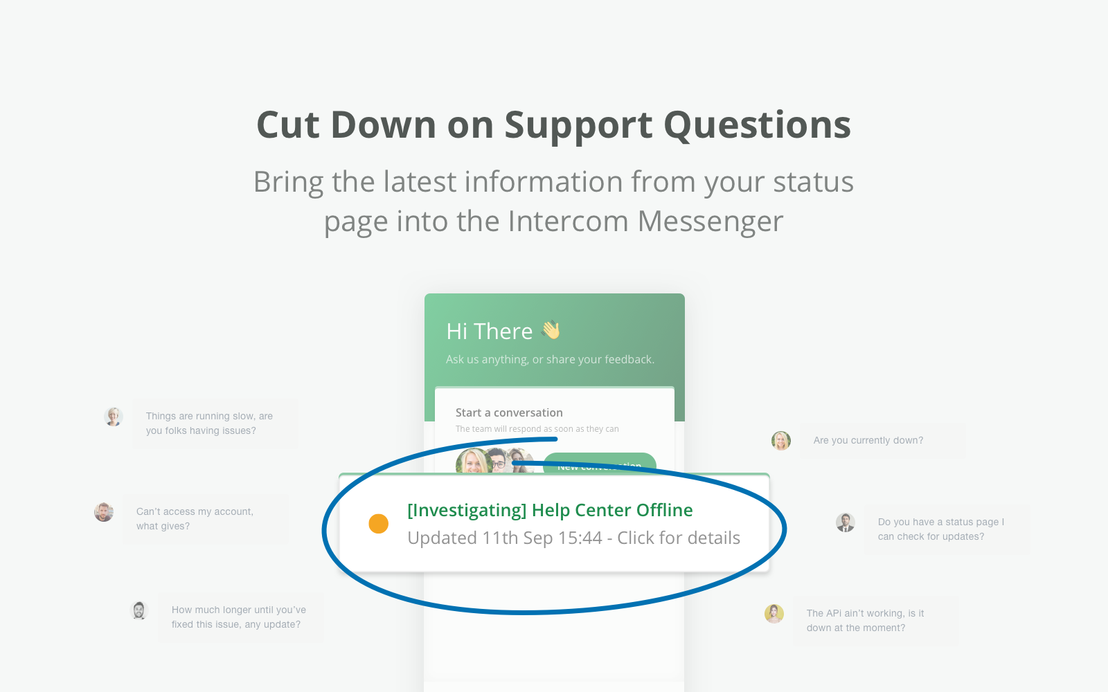 Sorry™ Status Page | App Store | Intercom