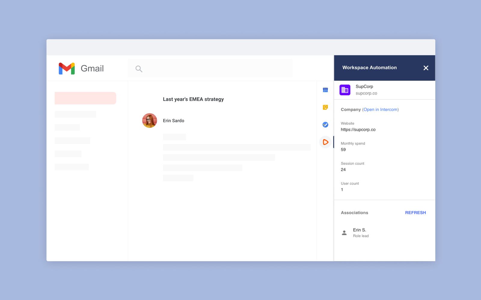 Workspace Automation | App Store | Intercom