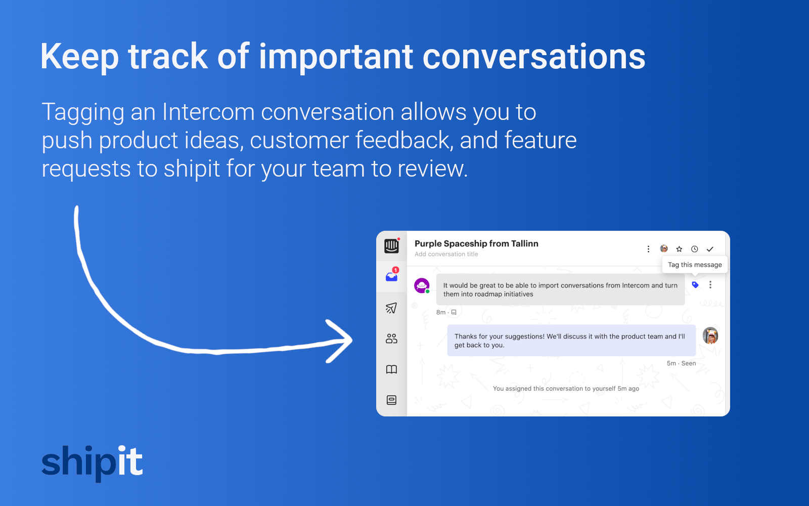 shipit | App Store | Intercom