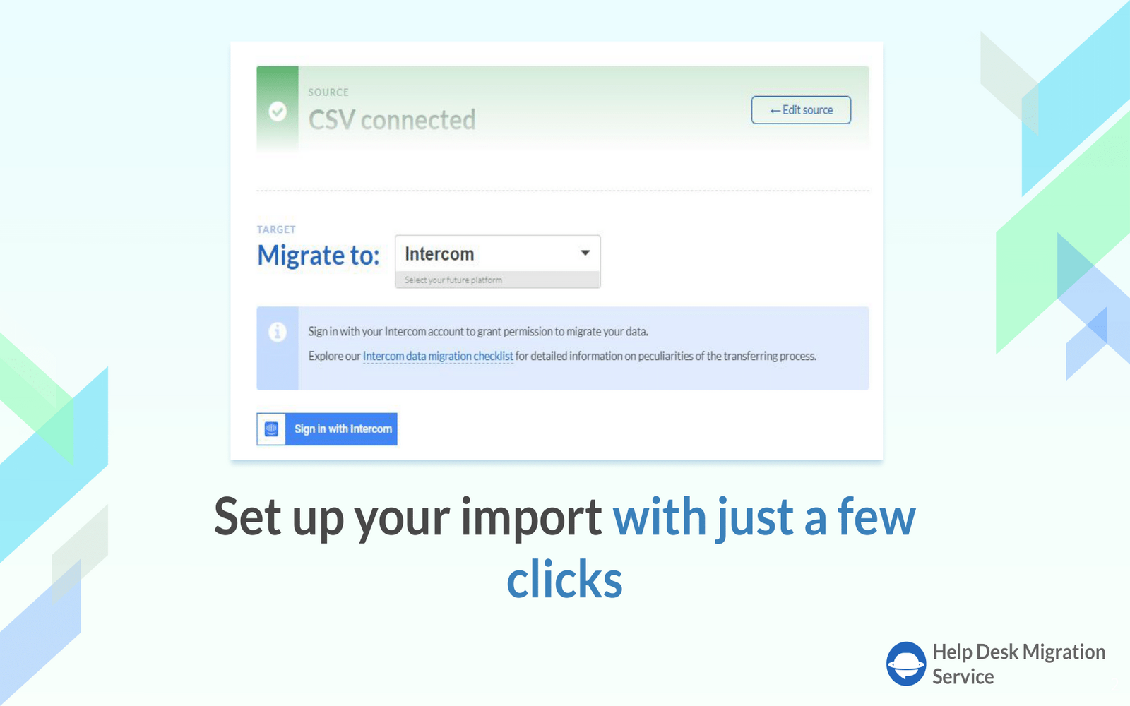 Import | App Store | Intercom