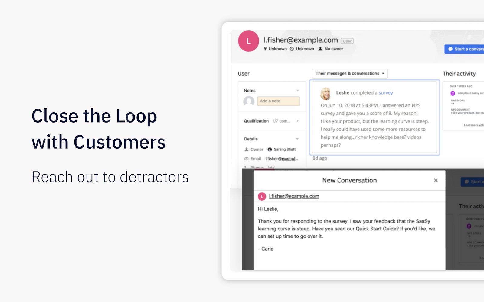 InMoment Surveys (formerly Wootric) | App Store | Intercom